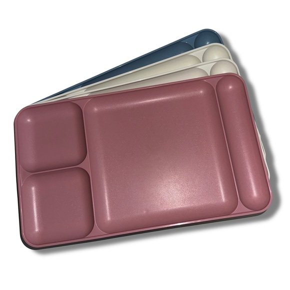 Vintage | Dining | 4 Vintage Tupperware Divided Serving Trays | Poshmark